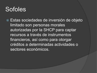 Sistema financiero mexicano | PPTX