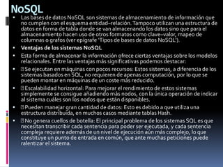Sistema gestor de base de datos para moviles | PPTX | Databases ...