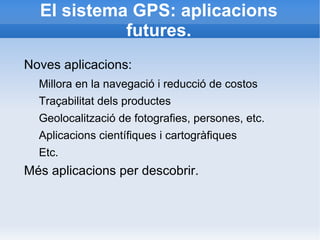 Sistema gps | ODP