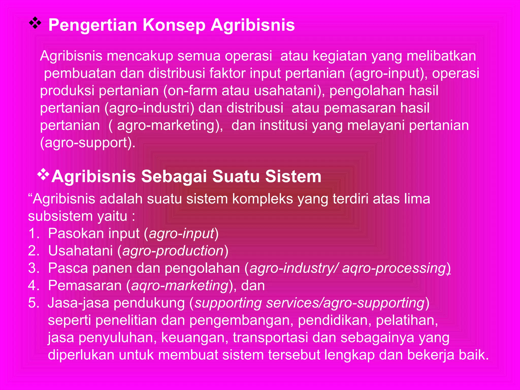 W1D3-1.4 Sistem Agribisnis 2 | PPT