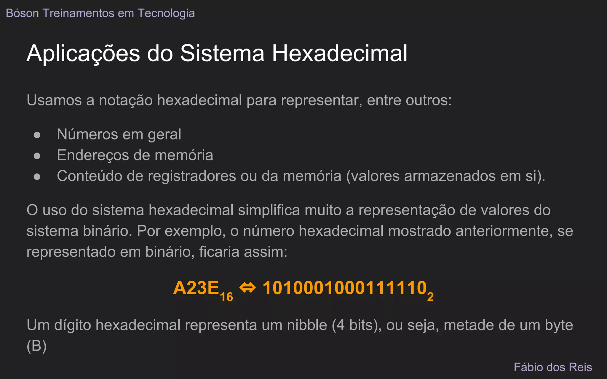 Sistema Hexadecimal de numeração | PDF | Computing | Technology & Computing