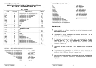 Sistema internacional conversion | PDF