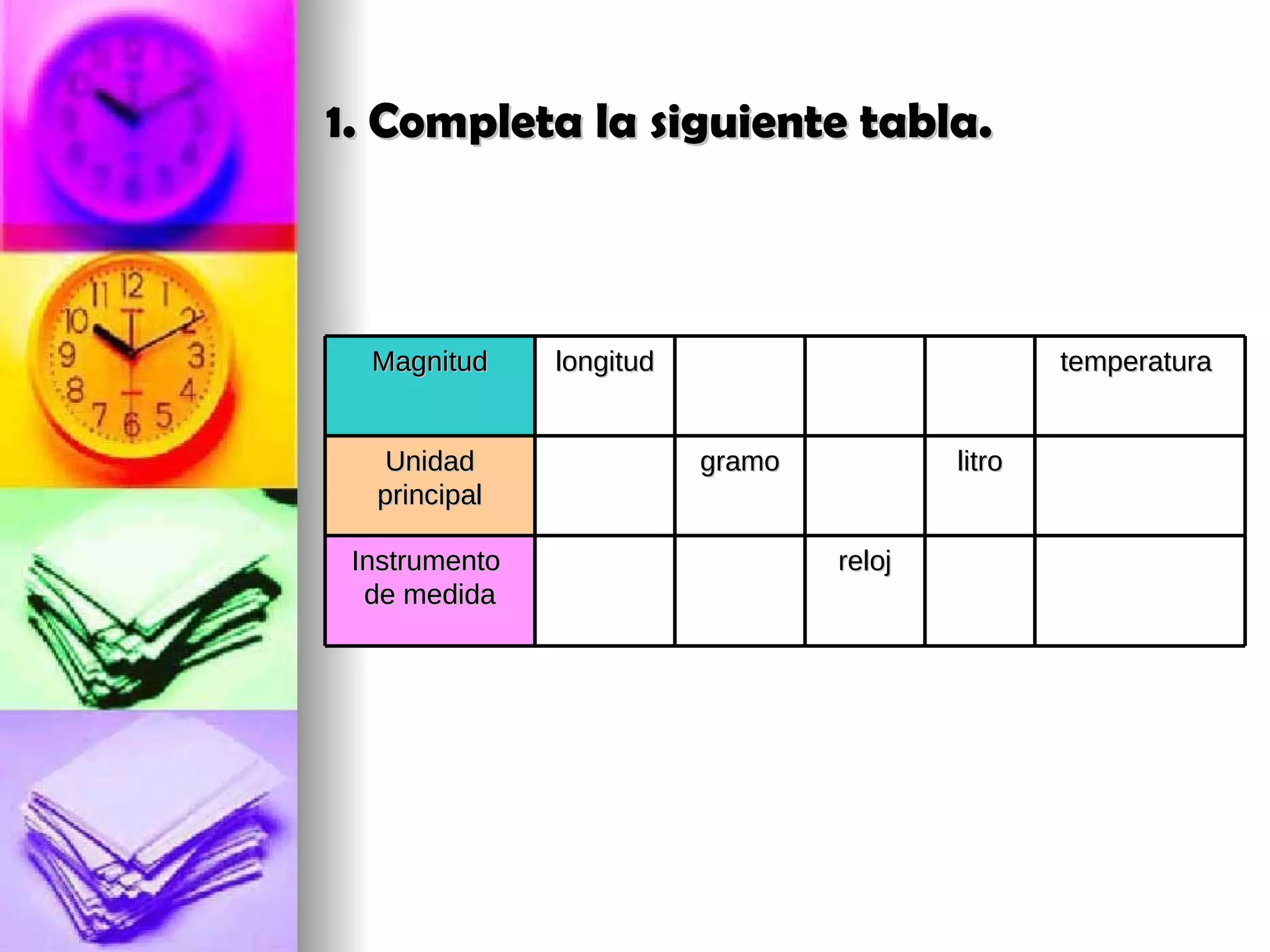 Sistema Internacional De Medidas Y El Sistema IngléS | PPT