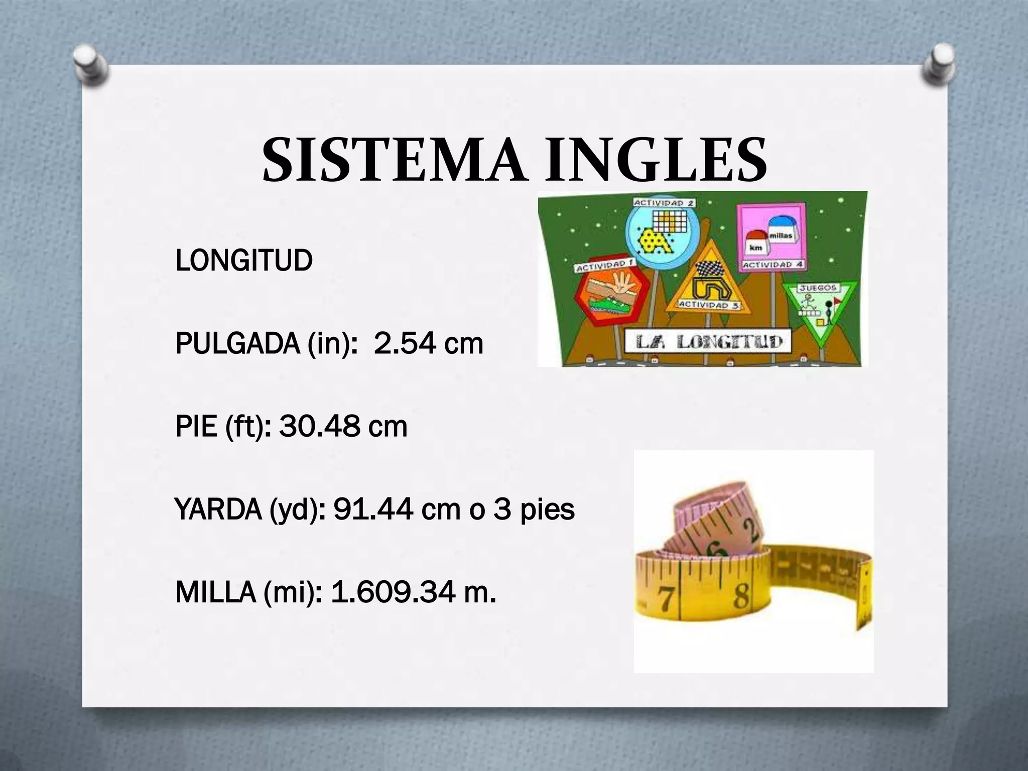 Sistema internacional de medidas y sistema ingles | PPTX