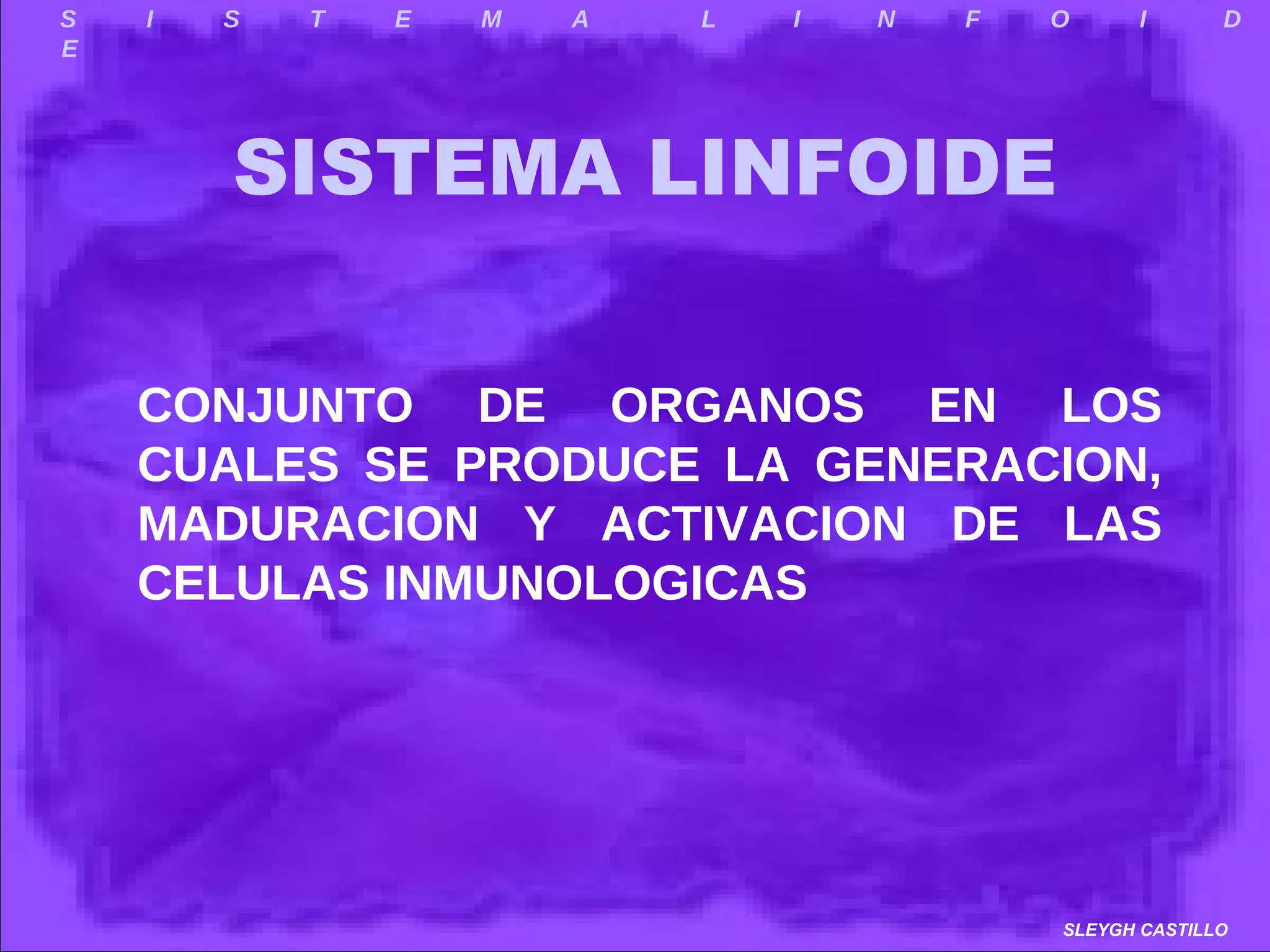 Sistema Linfoide Ucv 2006 | PPT | Blood Disorders | Diseases and Conditions