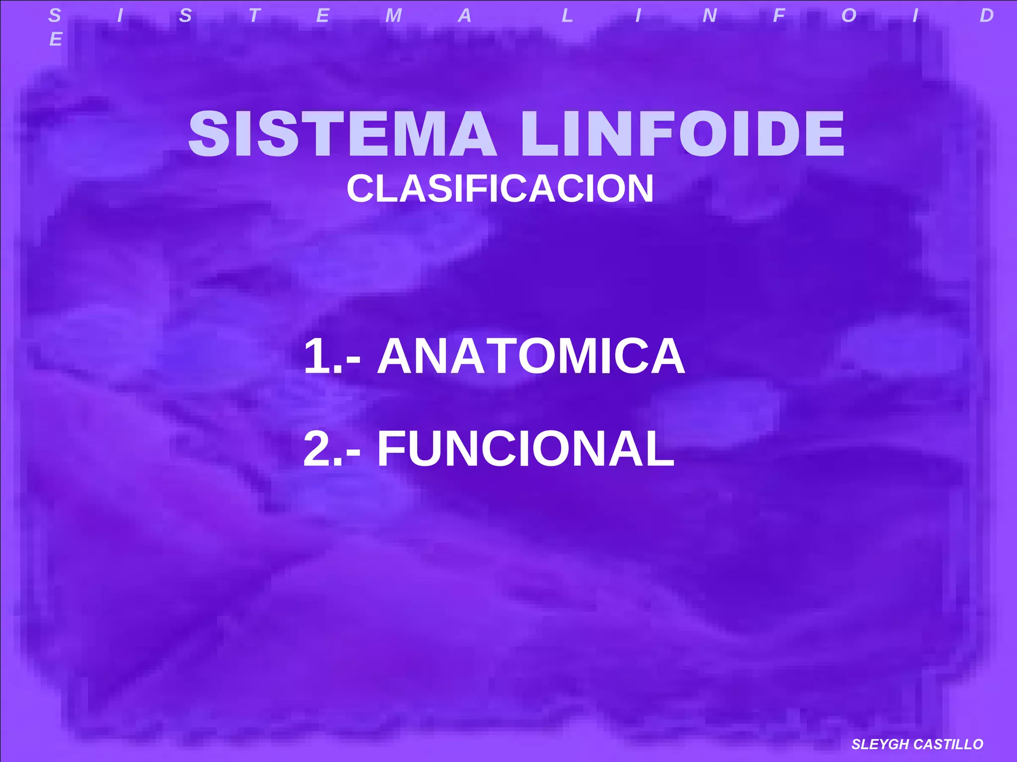 Sistema Linfoide Ucv 2006 | PPT | Blood Disorders | Diseases and Conditions