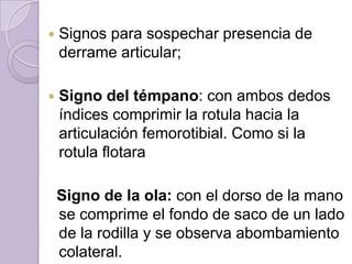 Semiologia medica: Sistema musculo esquelético | PPTX