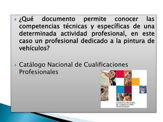Sistema nacional de cualificaciones profesionales | PPTX
