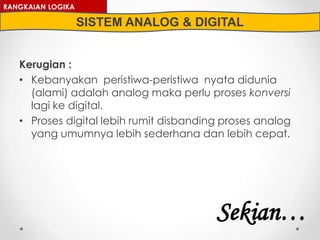 Sistem analog & digital | PPTX