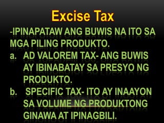 SISTEMA NG PAGBUBUWIS | PPTX