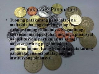 SISTEMA NG PANANALAPI | PPTX