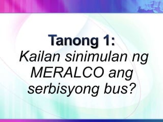 Sistema ng transportasyon at komunikasyon | PPSX
