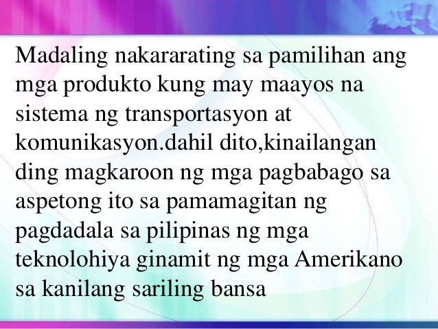 Mga Pagbabago Sa Komunikasyon Noong Panahon Ng Amerikano Mga Pagbabago Sa Komunikasyon Noong Panahon Ng Amerikano