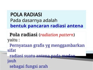 SISTEM_ANTENA_Dasar_Telekomunikasi oleh Dosen Telekomunikasi | PPTX
