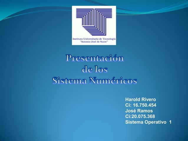 Sistema Numericos | PPTX