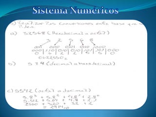 Sistema Numericos | PPTX