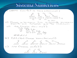 Sistema Numericos | PPTX