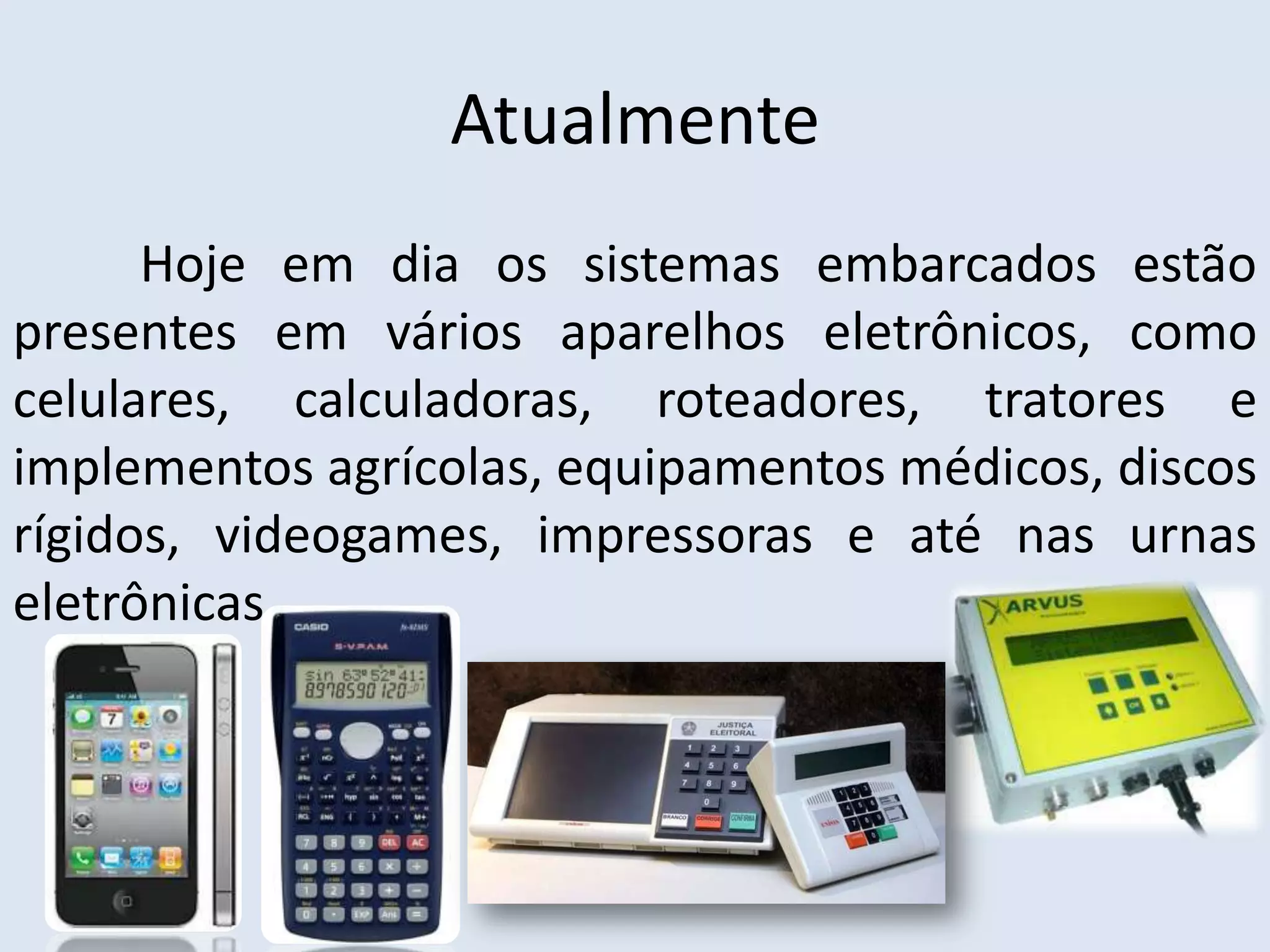 Sistema operacional embarcado | PPT