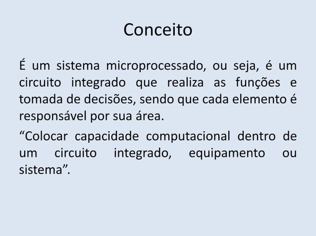 Sistema operacional embarcado | PPT