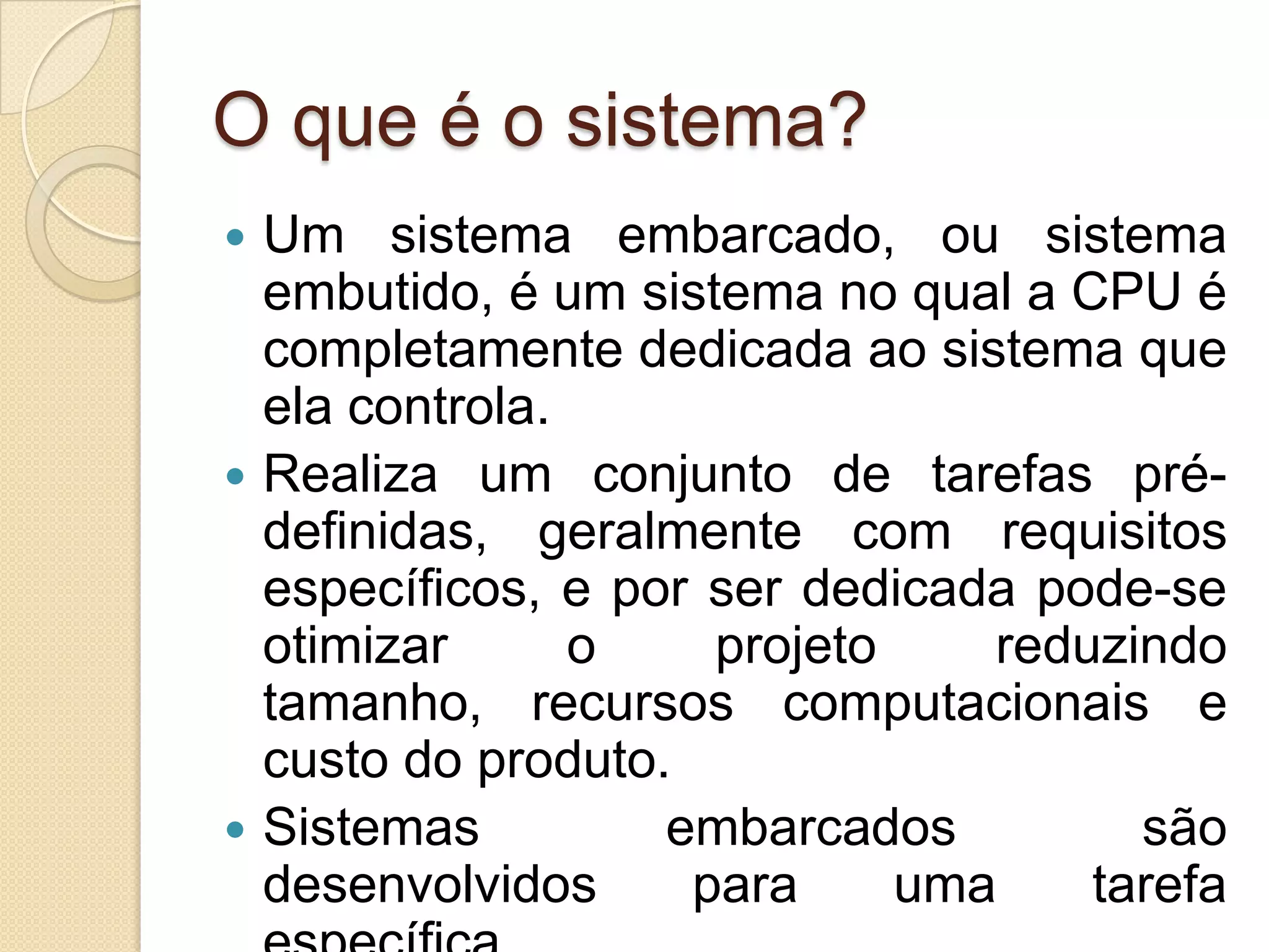 Sistema operacional embarcado | PPT