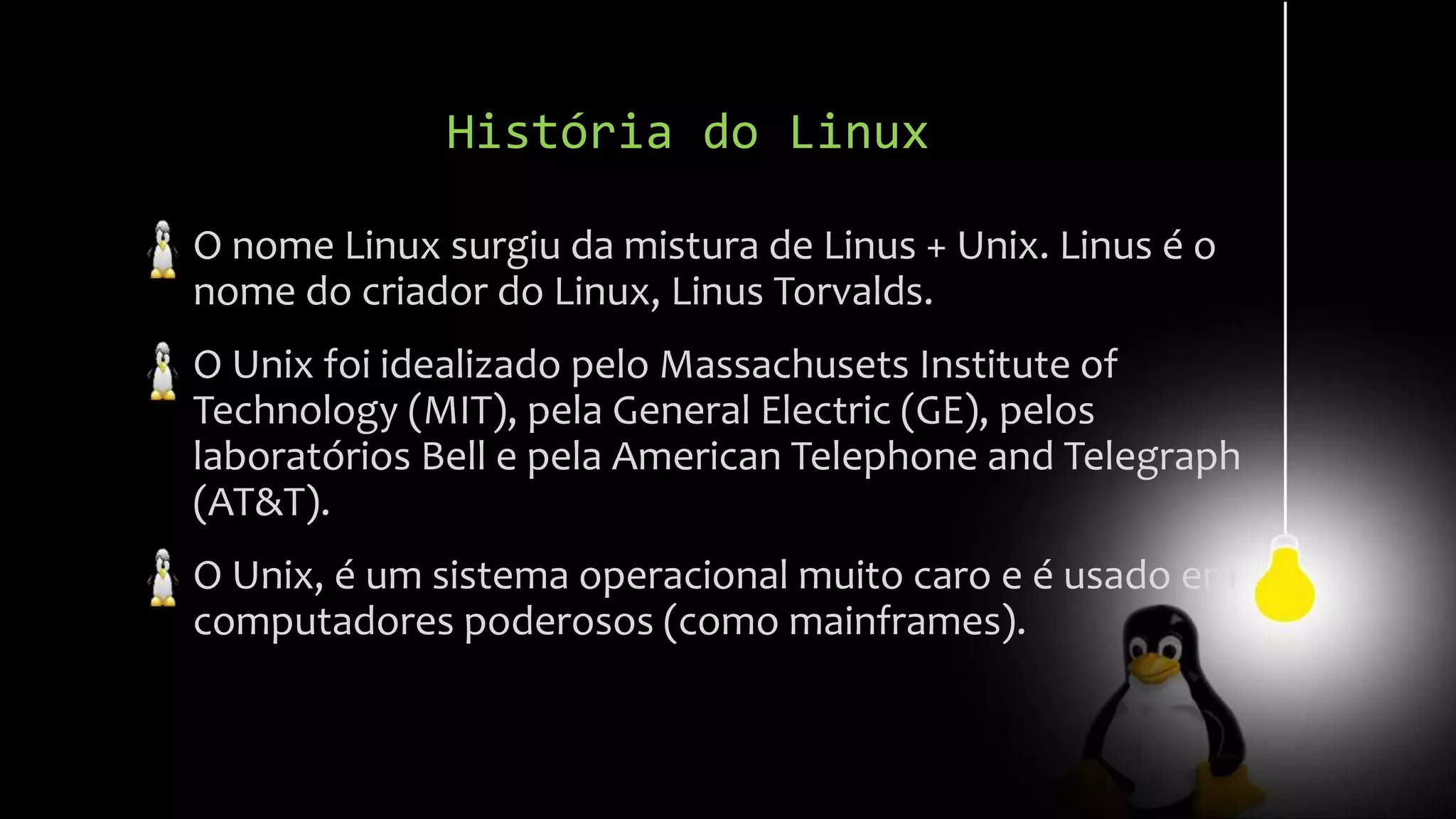 Sistema operacional linux | PPT