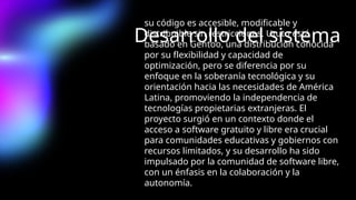 Sistema Operativo Libre.pptx ututo arquitectura del computador | PPTX