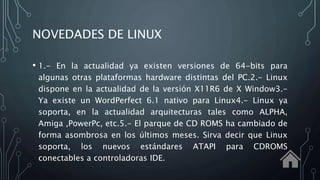 Sistema operativo linux | PPT