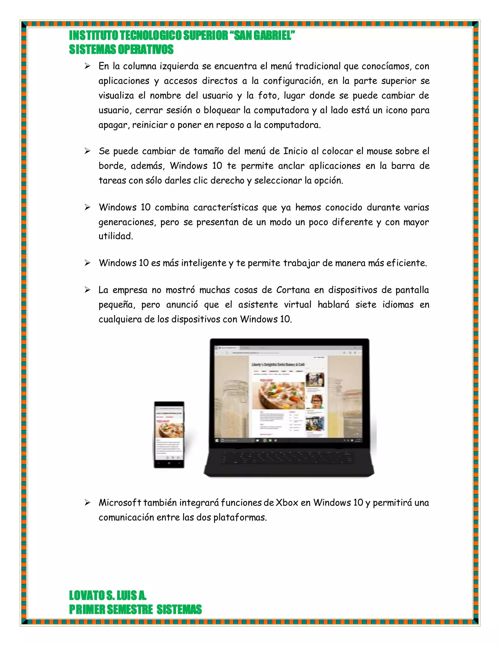Sistema operativo windows 2010 | PDF