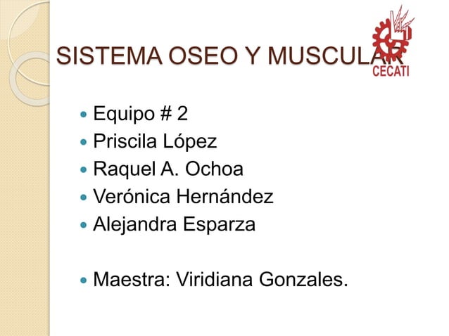 Sistema oseo muscular copia | PPT