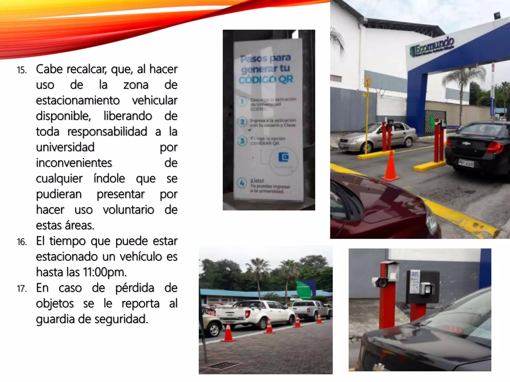 Sistema parqueo | PPT