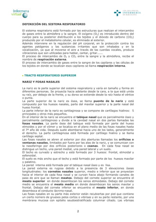 Sistema respiratorio | PDF