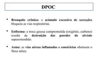 Sistema Respiratório_DPOC caracterização | PPTX