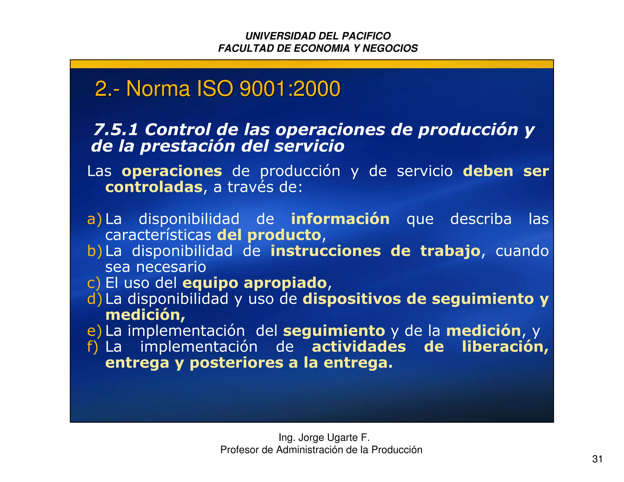 Sistemas De Gestión De Calidad Iso 9001 2000. | PPT