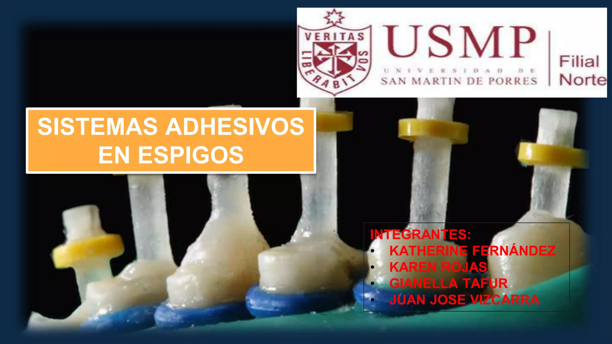 Sistemas adhesivos espigos | PPTX
