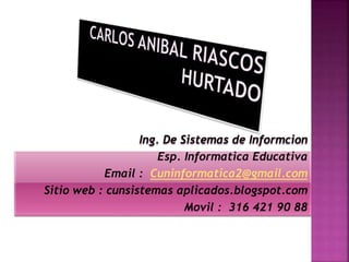 Sistemas aplicados introduccion (2) | PPTX | Technology & Computing