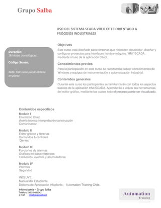 Curso Sistema scada vijeo citec | PDF