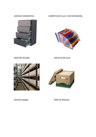 Sistemas de Archivos. tipos, clases, importancias. | DOCX