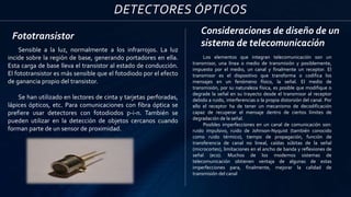 Sistemas de comunicaciones opticos | PPTX