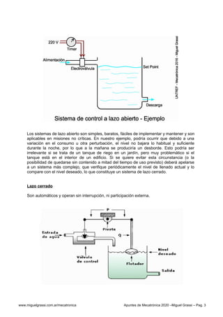 Sistemas de Control a Lazo Abierto y a Lazo Cerrado - PID.pdf