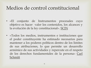 Sistema de control constitucional1_IAFJSR | PPTX