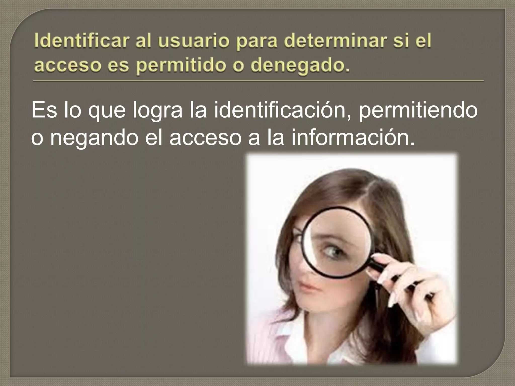 Sistemas de control de acceso | PPTX