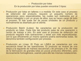 Sistemas de produccion | PPTX