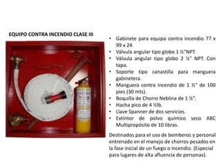 Sistemas De Protección Contra Incendios Pptx