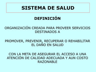 Sistemas de salud | PDF