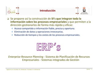 Sistemas ERP enterprise resources planning | PDF