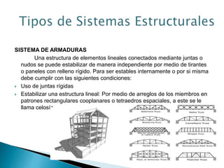 Sistemas estructurales | PPTX