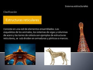 Sistemas estructurales trabajo (1) | PPTX