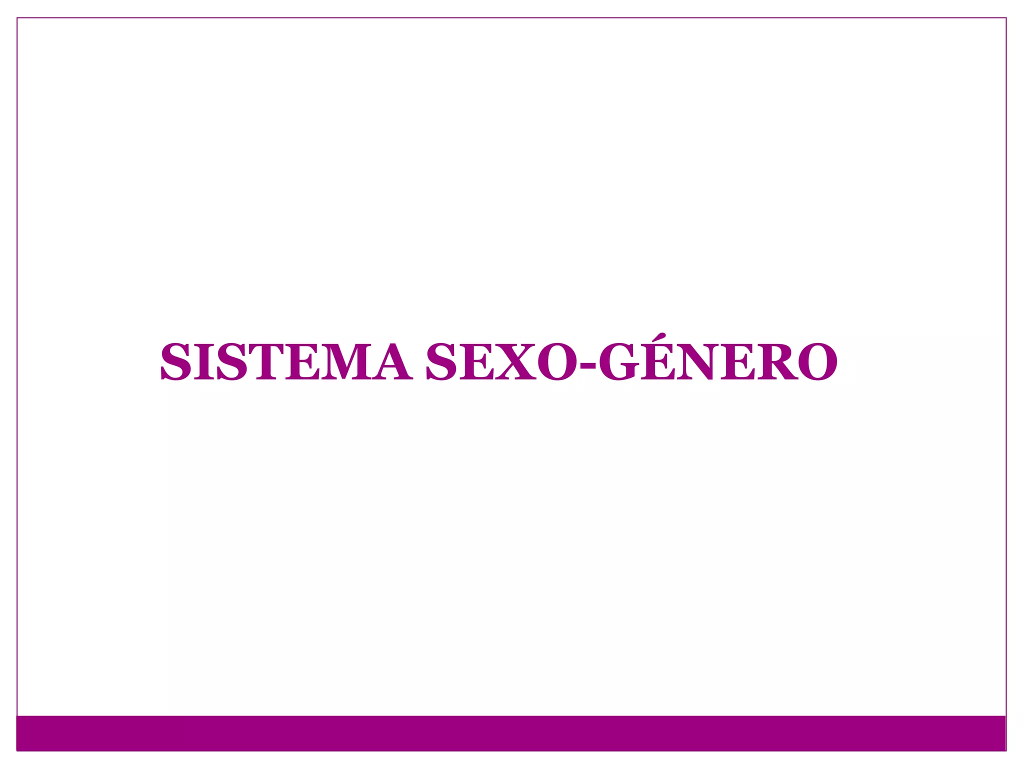 Sistema sexo genero word | PPT
