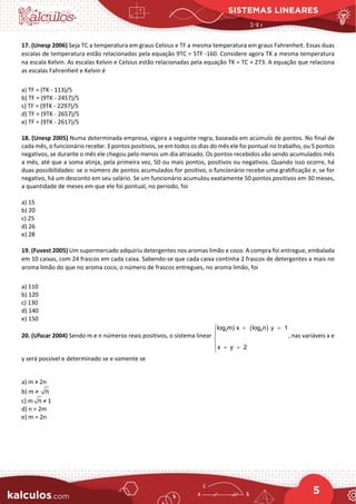 Sistemas lineares 2 | PDF | Currencies | Economy