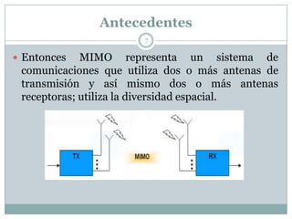 Sistemas mimo | PPTX